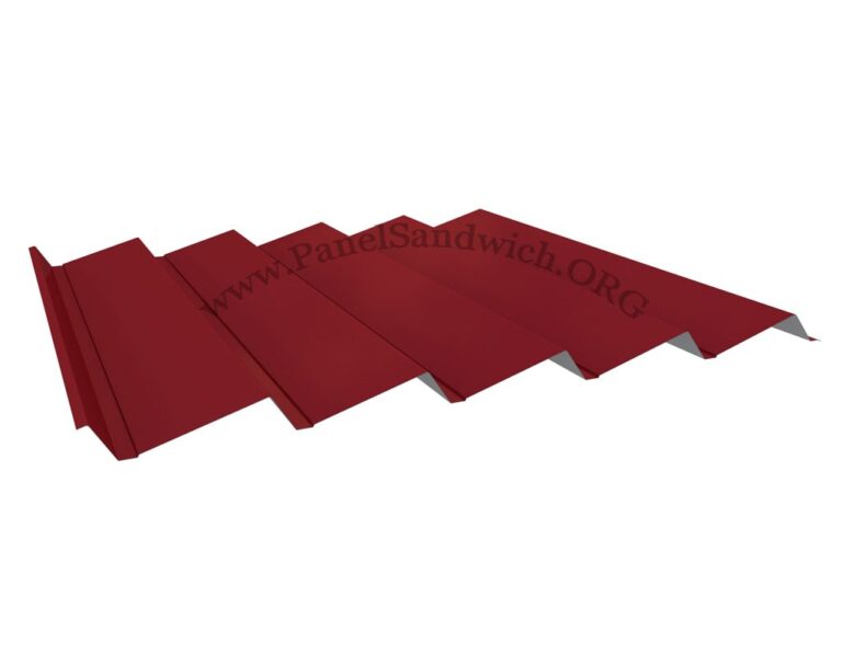 Single Sheet Metal Facade - Staircase Profile - Sandwich Panel .ORG